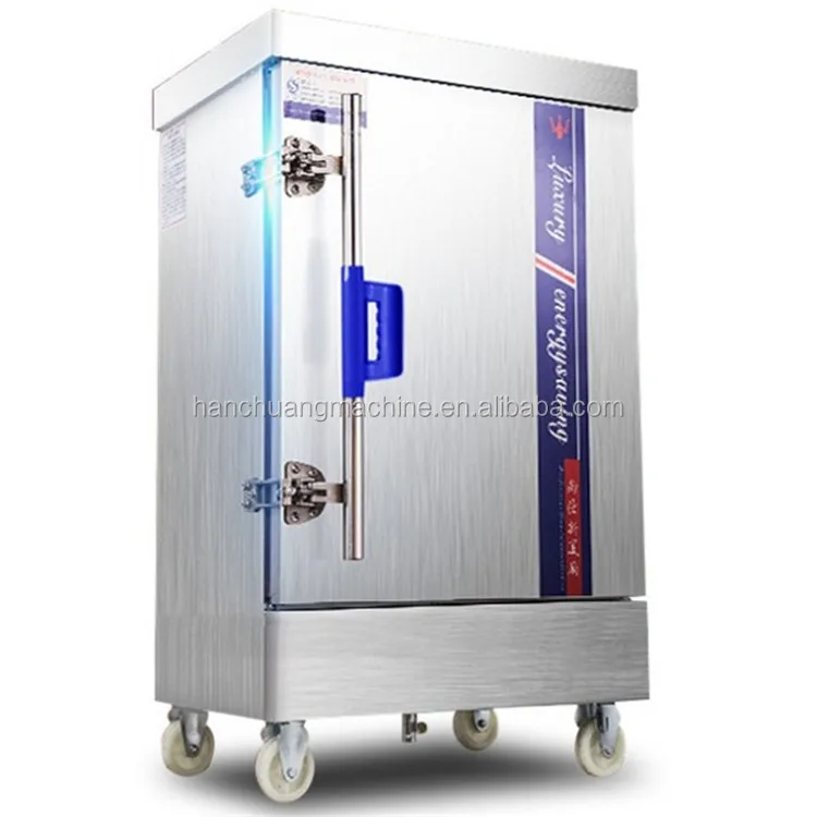Rice Steamer/ 12 Trays Gas Rice Steaming Cart/ 50kg Rice Steaming ...