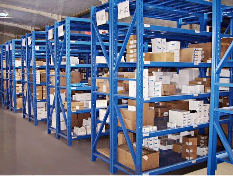 Raw Material Storage System Long Span Shelving Rack - Buy Raw Material ...