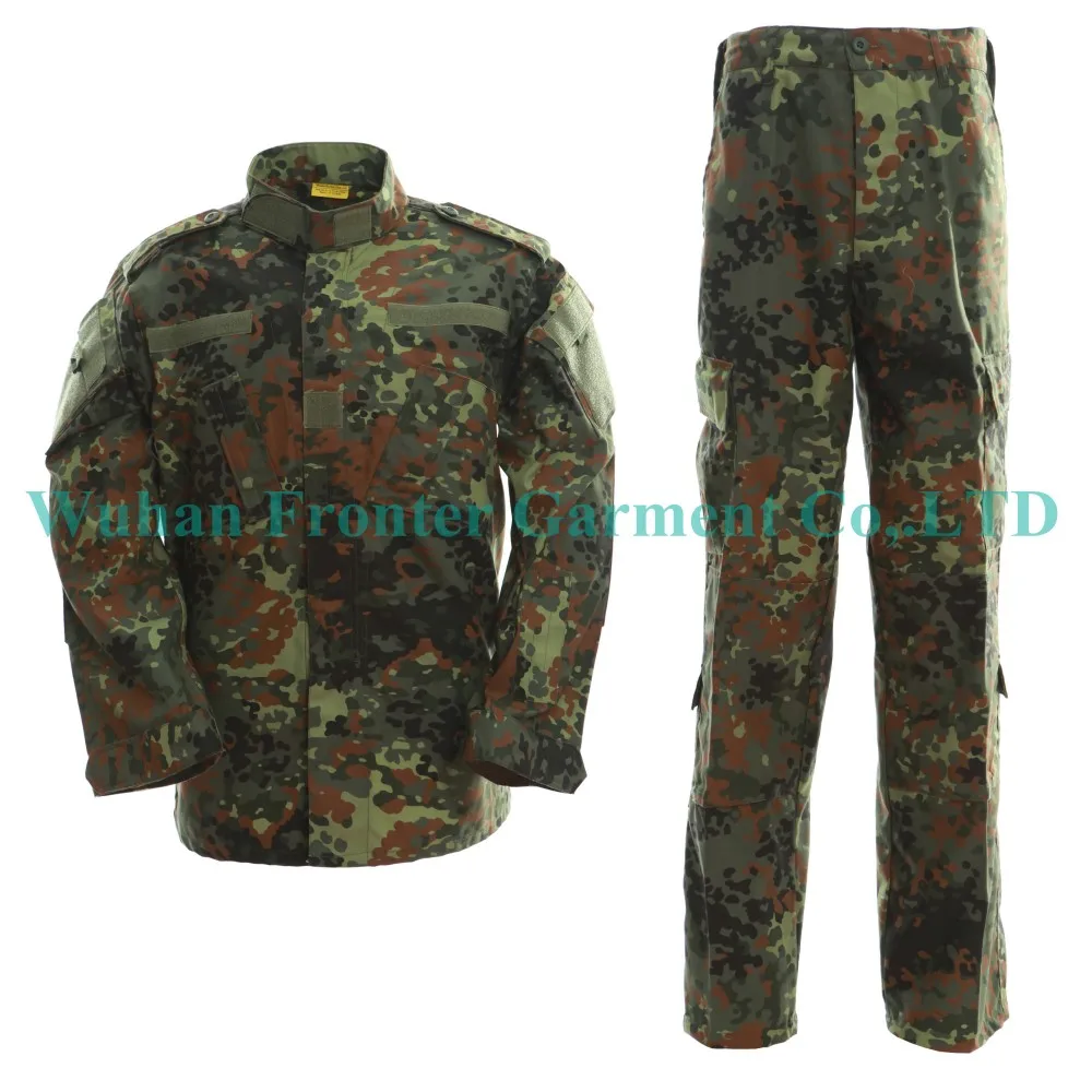 German Woodland Spot Camouflage Uniform - Buy German Army Uniform,Spot ...