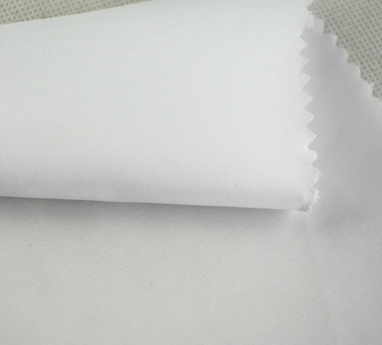 White Color Polyester Fabric for Dyed Sublimation Print