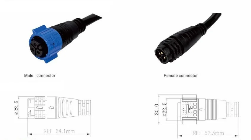 Waterproof DMX Connectors - Reliable 4 Pin & 5 Pin Solutions