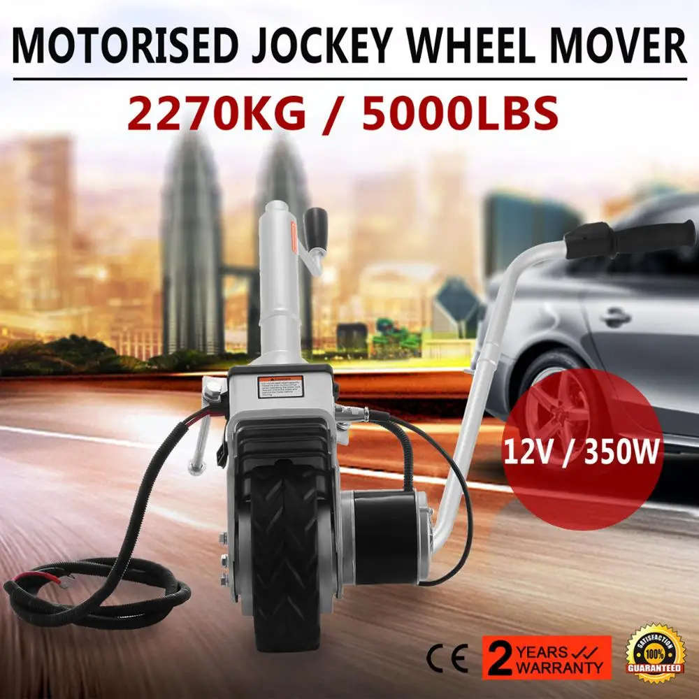 Motorised Trailer Jockey Wheel 12v Mover Electric Caravan Boat Dolly ...