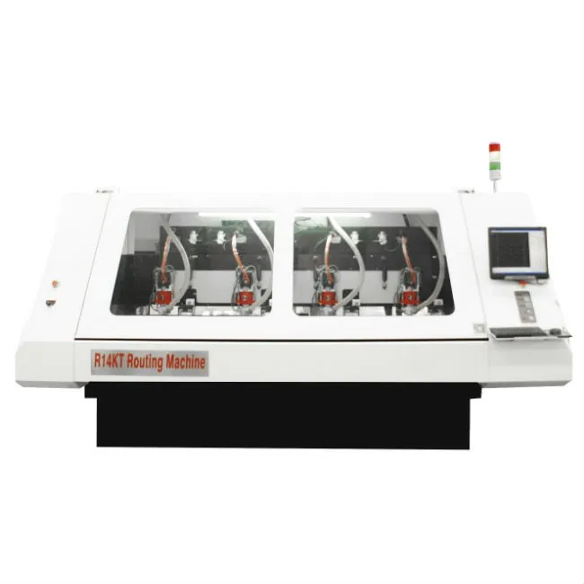 High Speed PCB CNC Router - 4-Spindles Milling Machine