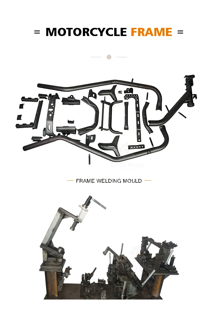 Customized OEM Scooter Frame Kits - Electric Motorcycle Parts