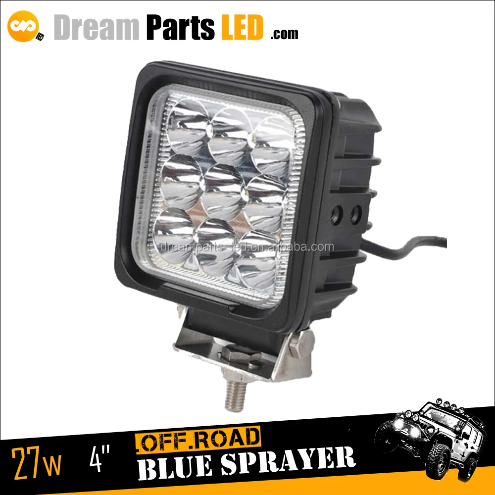 4 Inch 27w Agriculture Sprayer Led Work Lights For Tractor Spraying ...