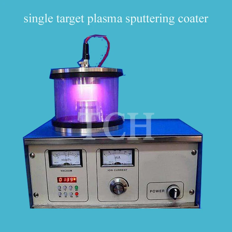 Mini Plasma Sputtering Coater With Vacuum Pump & Gold Target Tch-gsl ...