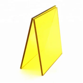 China Sales Hard Polycarbonate Facade Yellow Solid Lexan Sheet 12mm ...