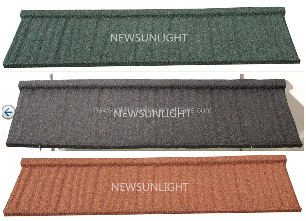 Roof Tile Ridge Cap 1320*420mm Color Stone Coated Metal Roofing Tile ...