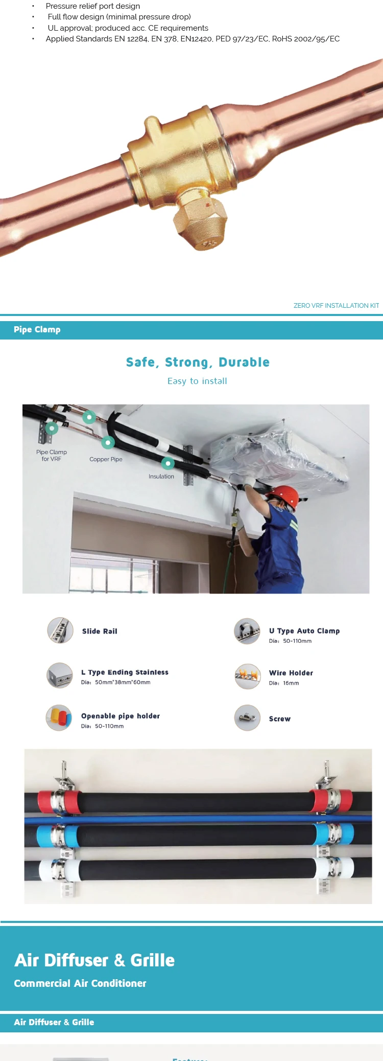 Nol VRF Instalasi Kit Busa Isolasi Pipa untuk Air Conditioner| Alibaba.com