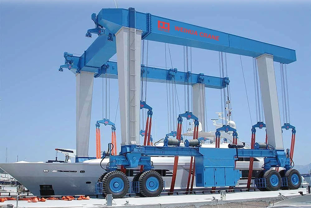 High Technology Various Capacity Small Boat Crane / Boat Davit Crane ...