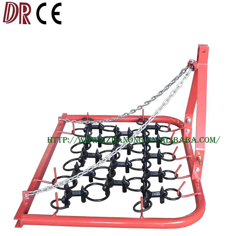 Tractor 3 Point Hitch Heavy Duty Drag Harrow - High Productivity