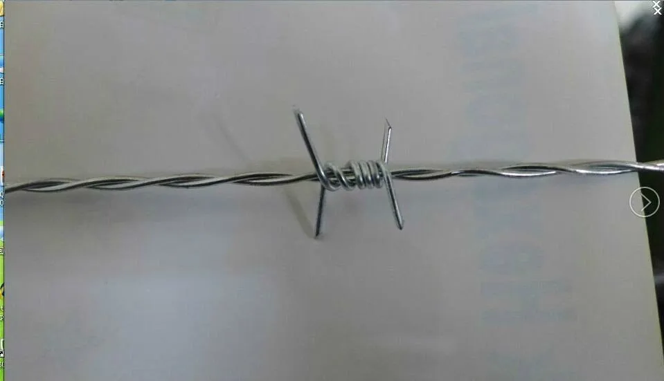 Hot Dipped Galvanized Double Twisted Wire Barbed Wire Roller Fastener ...