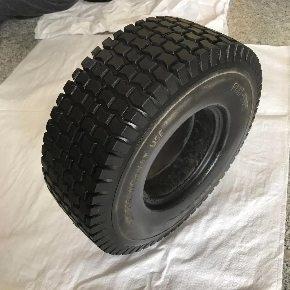 Solid Pu Rubber Tyre/tire Filling Foam For Snow Blower 13x5.00-6 - Buy ...