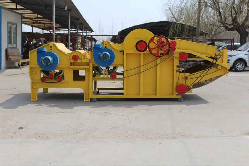 High Output Tearing Garneting Machine For Hard Waste - Buy Textile ...