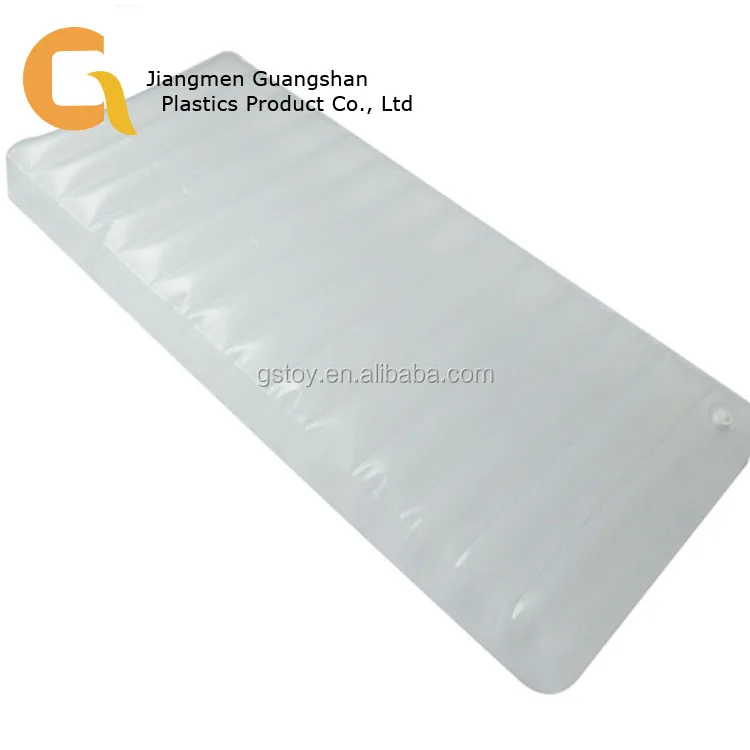 PVC High Quality Transparent Inflatable Massage Mattress