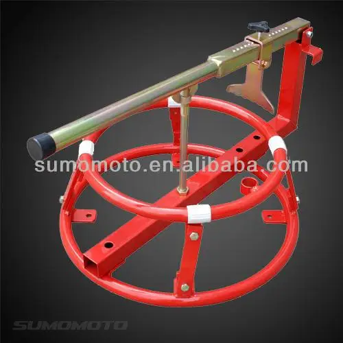 DIY Homemade Tire Bead Breaker - Motorcycle Wheel Changer