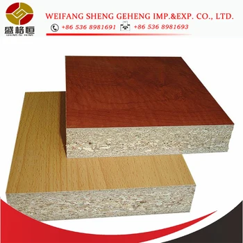 12mm 16mm 18mm 25mm Melamine Particle Board / Chipboard For Furniture ...