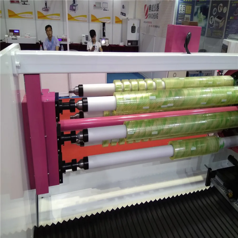 LY-706 BOPP PVC Adhesive Gum Tape Cutting Machine