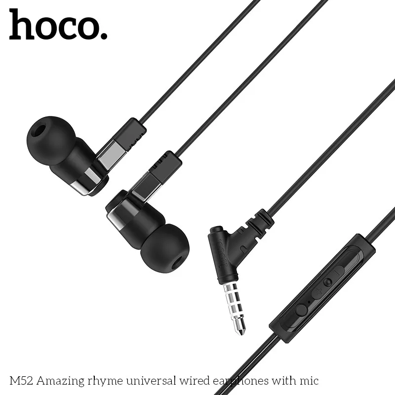Hoco Wholesale New 2019 Trending Product Ce Fcc Rohs Earbuds M52 ...