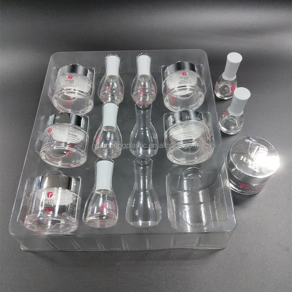Clear PVC PET Plastic Box for Beauty Blender Sponge