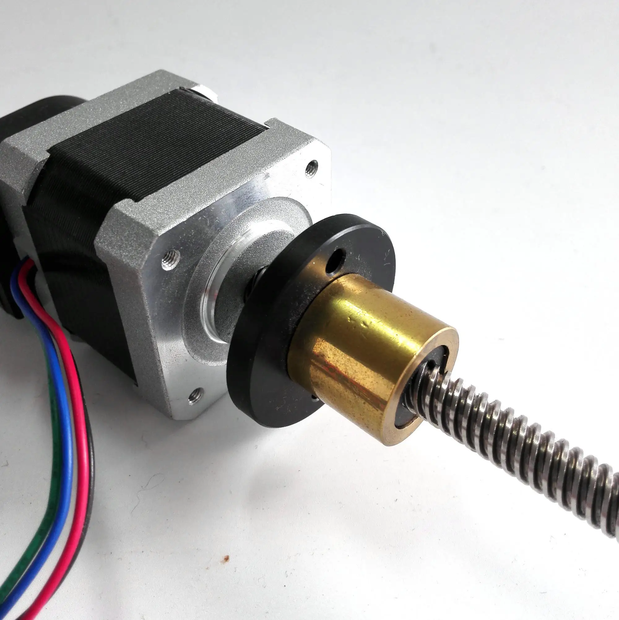 Smooth Nema 17 Linear Stepper Motor - 1.8 Degree Non-captive