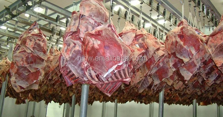 Butchers Meat Hanging Rails for Slaughter House - High Productivity