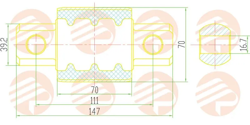 Trb6820 Torque Rod Bushing - Buy Torque Rod Bushing,Automann Trb6820 ...