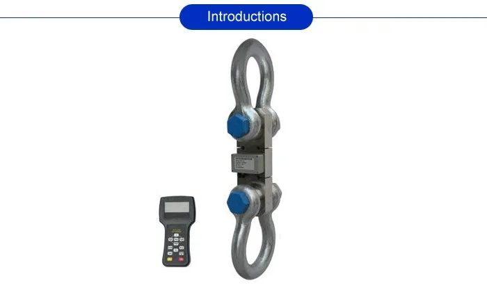 EBW-2D Tension Link Wireless Crane Load Cell - 200t Capacity