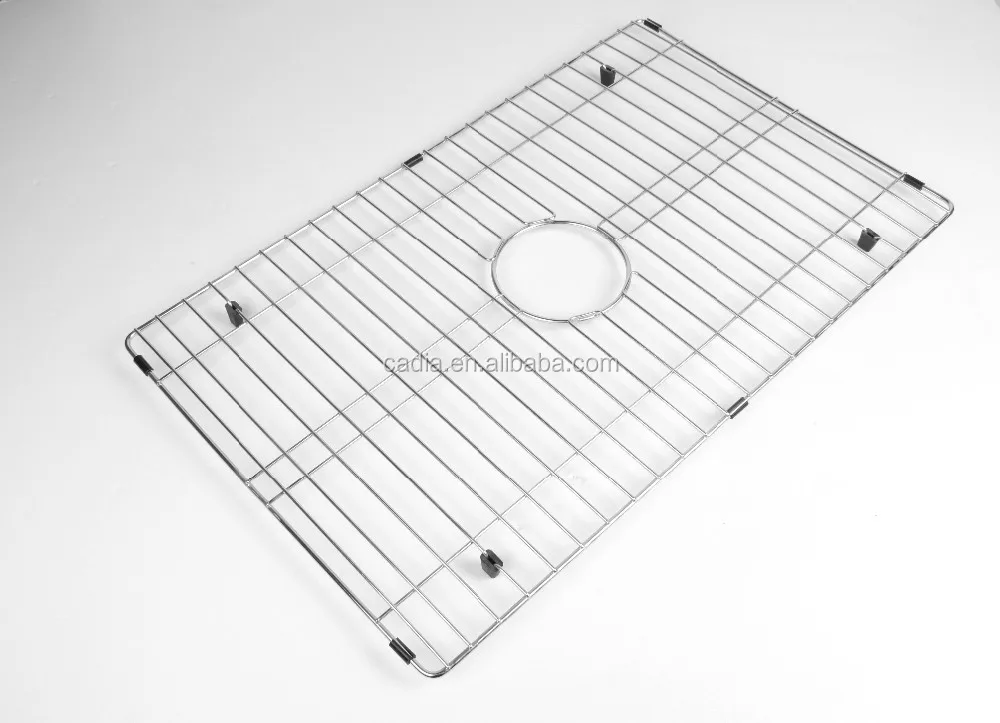 Rectangular Customized Sink Accessories Stainless Steel Dish Grid - Buy ...