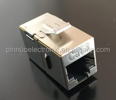 Rj45 Female To Female Keystone Ftp Cat6 Shielded Inline Coupler - Buy ...