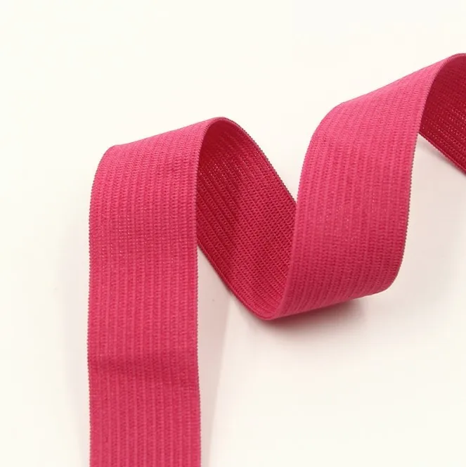 2cm-2.5cm Multirole Elastic Band Thick Plain Weave Polyester Ribbon ...