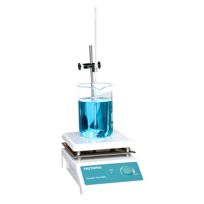 Laboratory Ceramic Digital Hot Plate - 380°C, 600W, 190 mm Size, Ideal ...