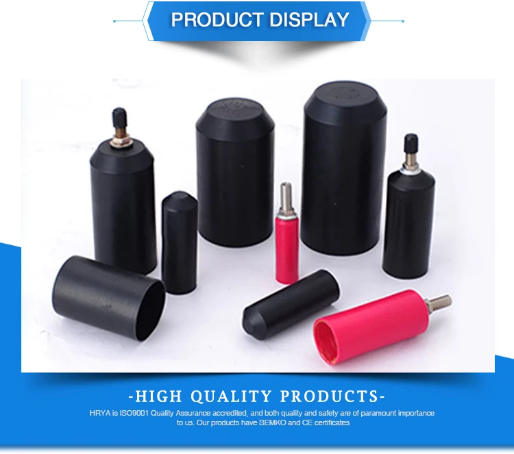 Insulation Polyolefin Heat Shrink End Caps Cable Sealing - Buy Heat ...