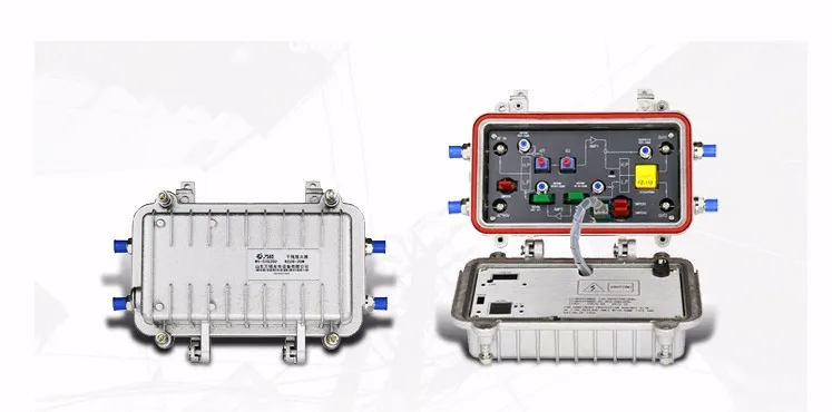 Outdoor Cable TV Booster Amplifier - Extend Signal Reach