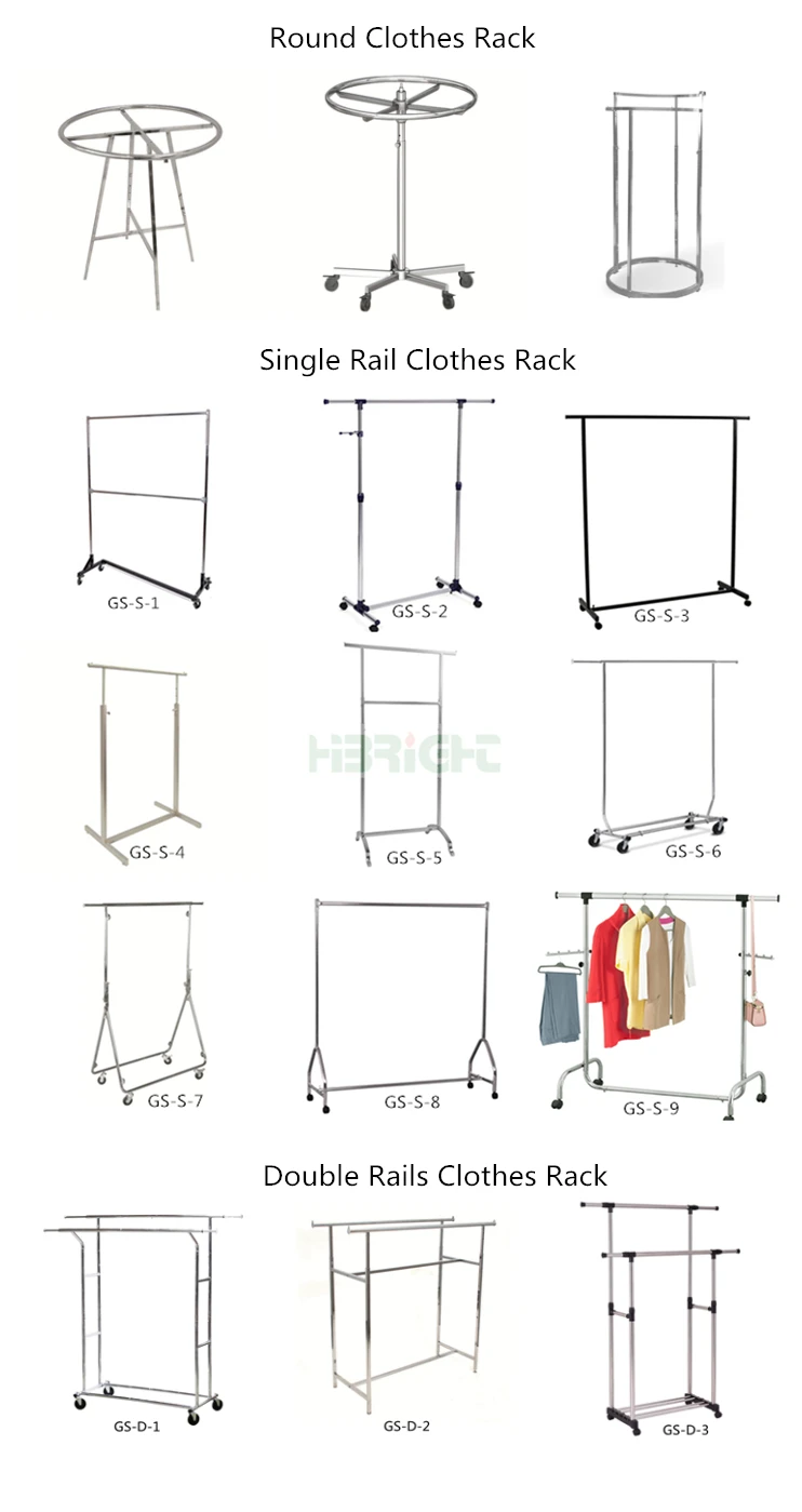 Shop Furniture Garment Display - Modern & Portable Racks