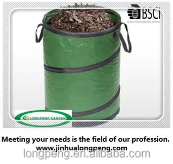 Spring Garden Waste Bin,Trash Can,Garden Collapsible Bucket - Buy ...