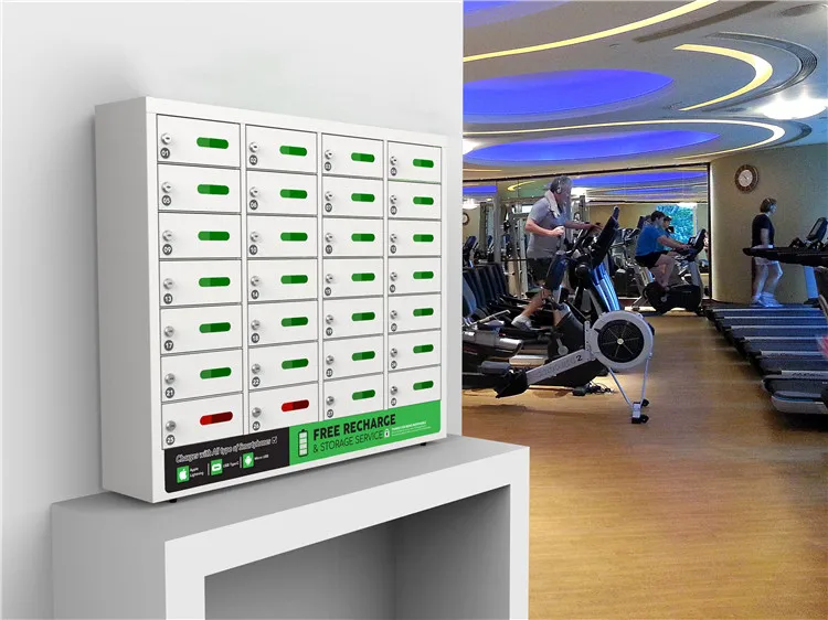 CUBBY 28 BAY Cell Phone Charging Locker with Fast Charging