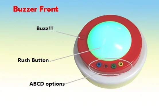 Enjoy Tech Wireless Quiz/Game Buzzer, TV show Buzzers/Who has faster ...