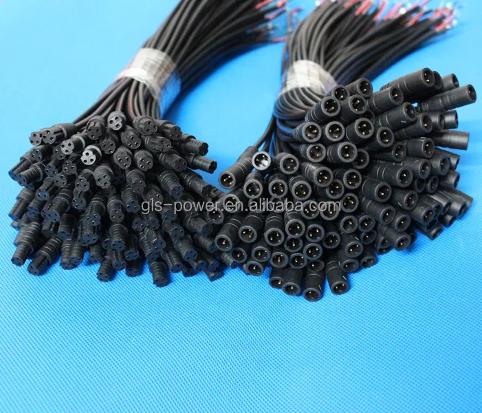 Ip 65 Mini Waterproof Connector 2 Pin 3 Pin Plug And Play - Buy Mini ...