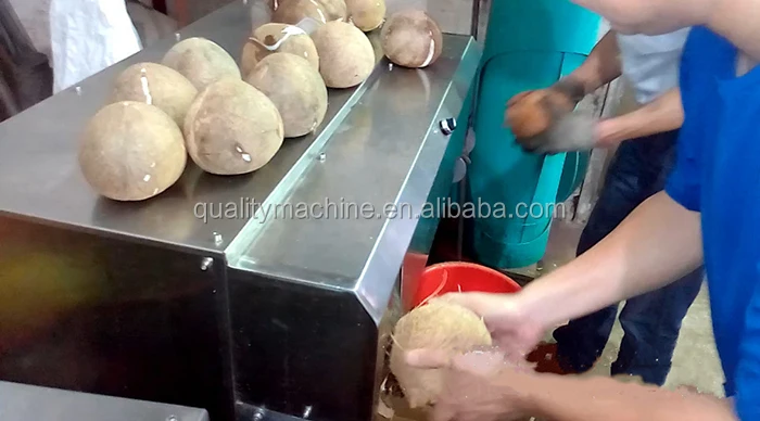 Efficient Coconut Deshelling with Automatic Machines