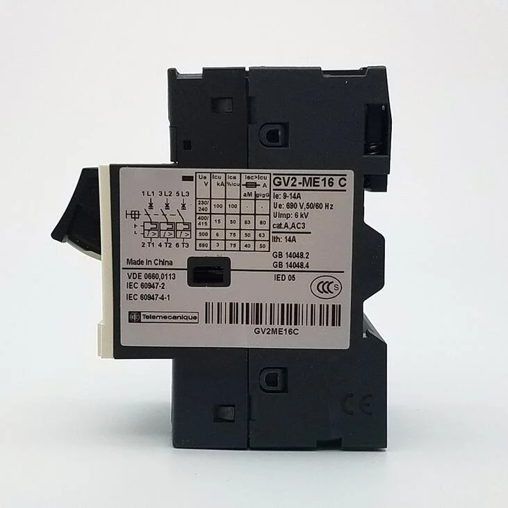 GV2 Single Phase Motor Protection Circuit Breaker 9A-14A