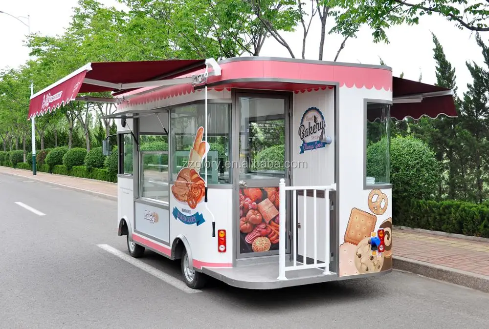 Fast Food Mobile Kitchen Van/electric Food Truck/food Trucks Mobile ...