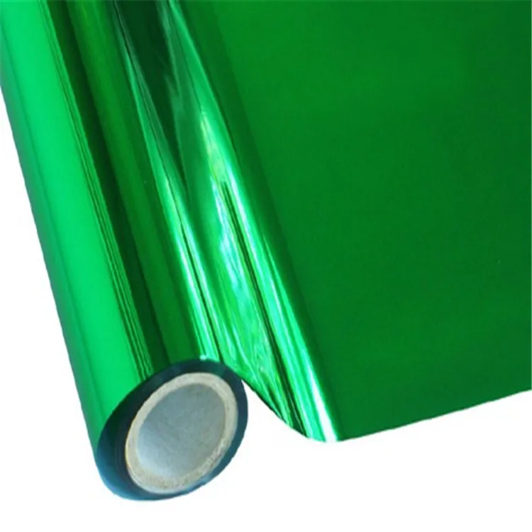 Rg Top-selling 12 Micron Green Color Hot Stamping Foil For Paper ...