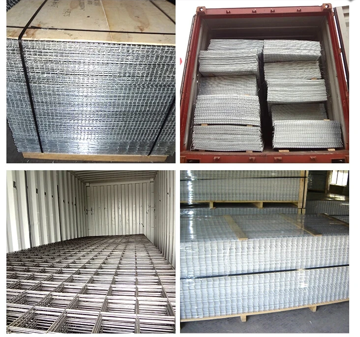 Kawat Baja Polos Bwg8 Welded Mesh Dengan Tepi Wiremesh Konstruksi ...