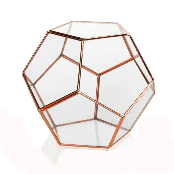 BEIZE Glass Terrariums - Perfect for Desktop Planter Holders