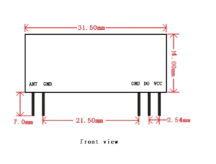 CY11 433 mHz 射频接收器模块门接收器| Alibaba.com