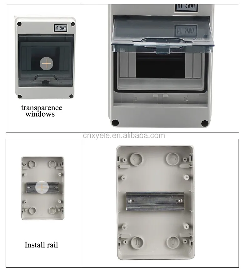 Ht-5way Waterproof Power Distribution Box - IP65 Protection