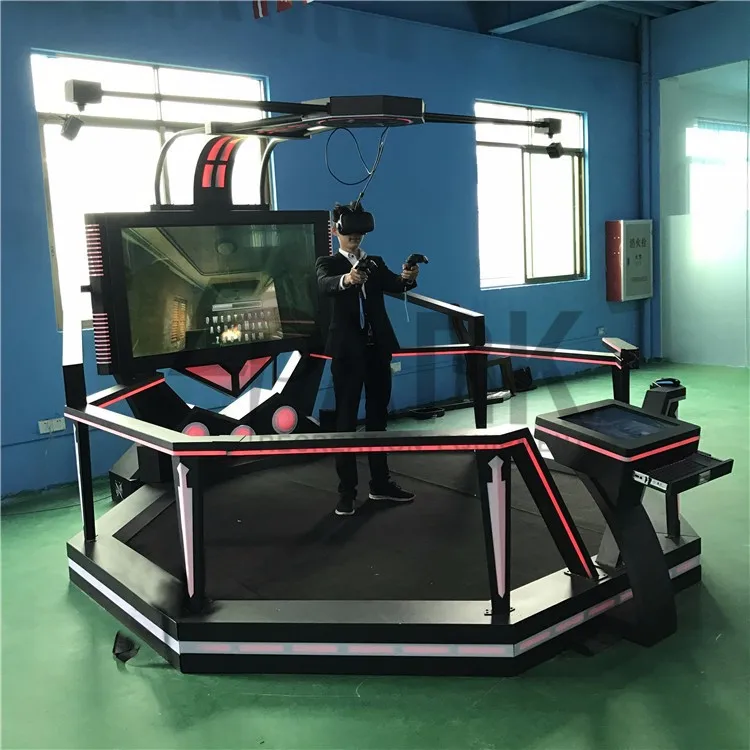 Colorful Space-time Vr Space Walking Platform Game Machine For Game ...