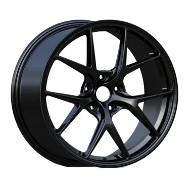 19x8.5 Aluminum Flow Forming Black Alloy Car Wheel Rims