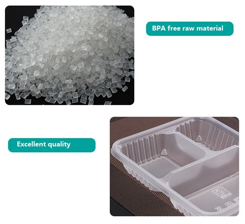 Factory Wholesale 3 Compartment Food Container - Buy Food Grade Plastic ...